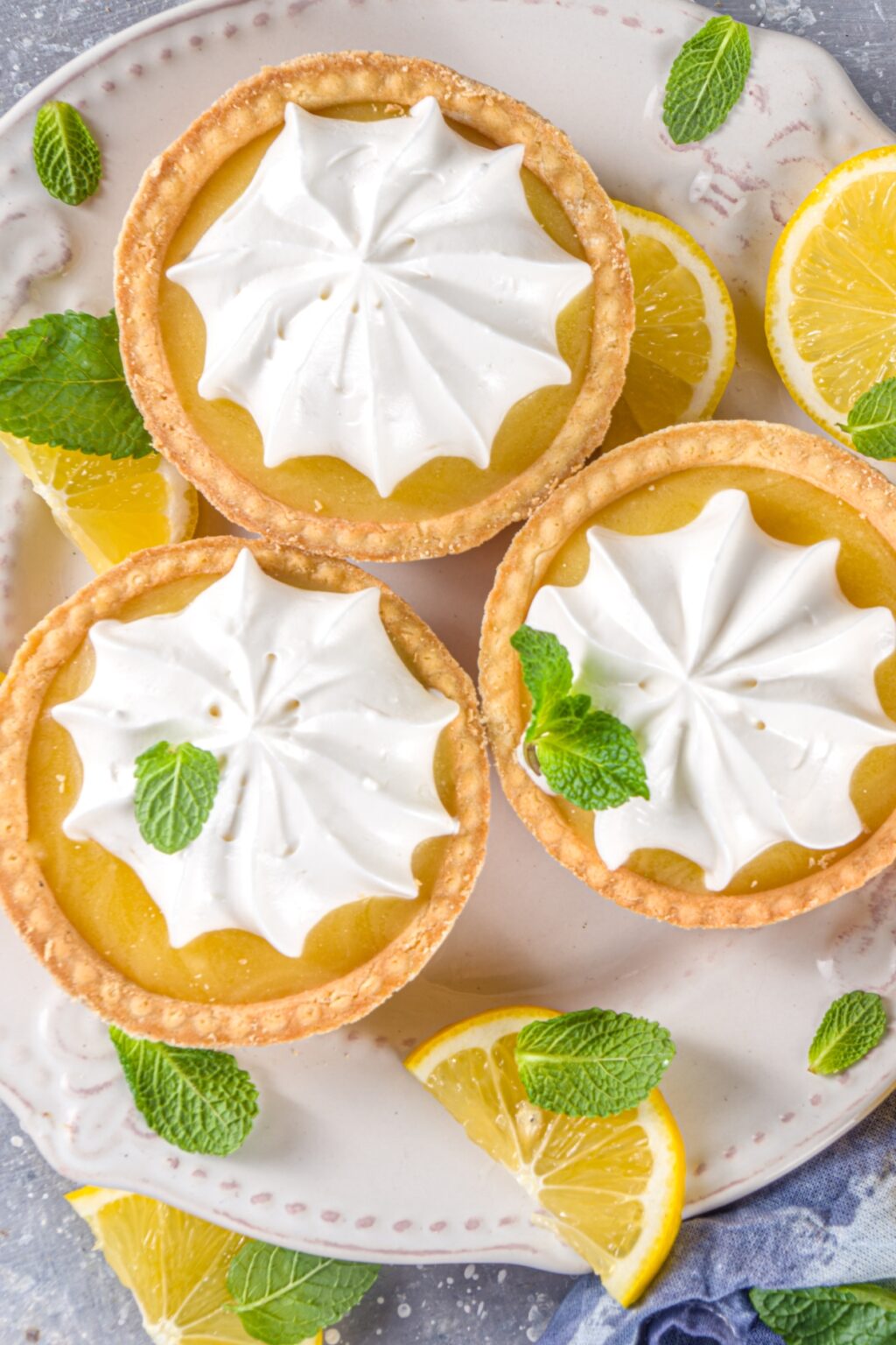 Lemon Tartlets - Fruity Desserts