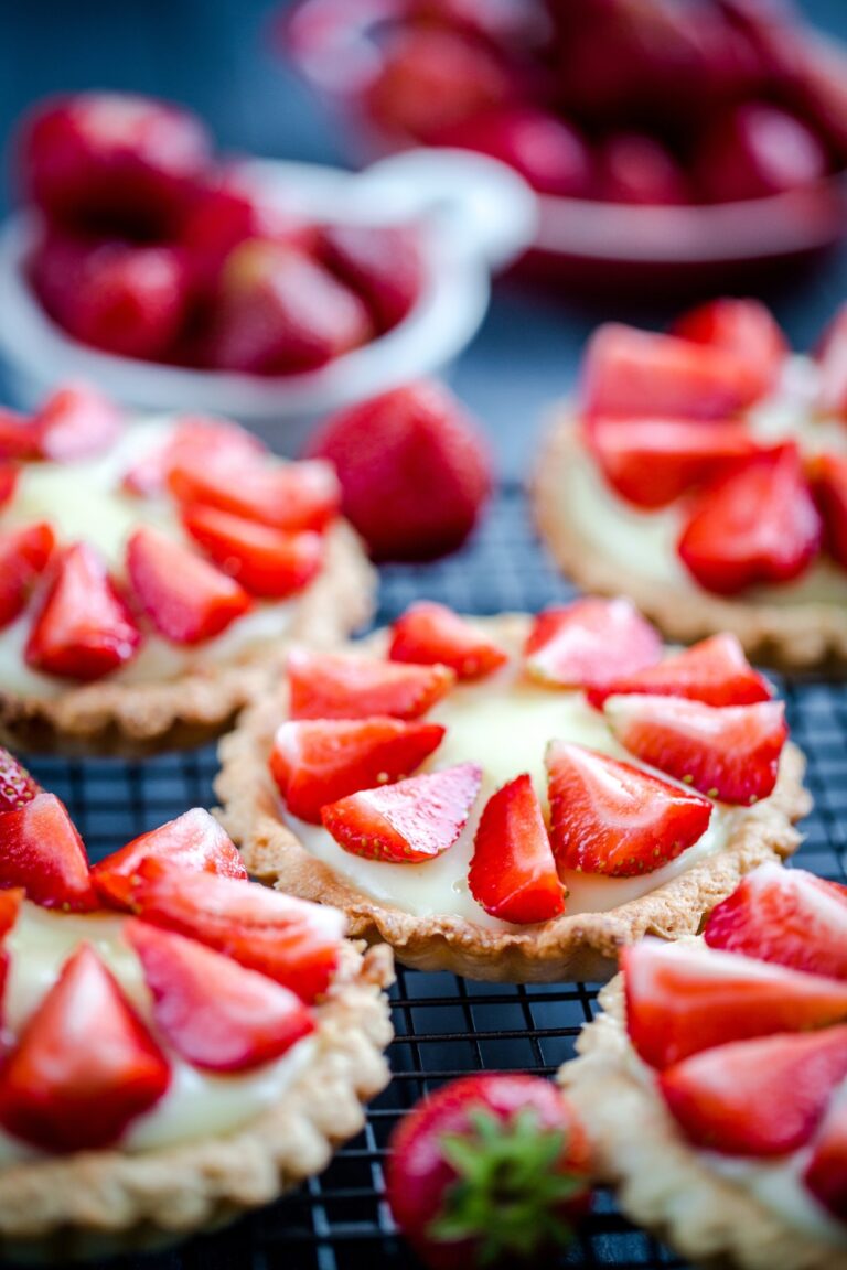 Strawberry Tartlets - Fruity Desserts