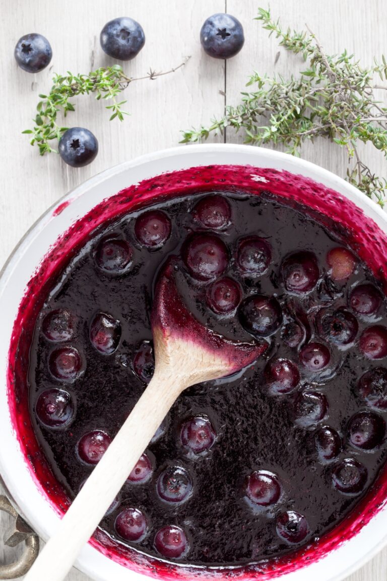 Blueberry Glaze - Fruity Desserts