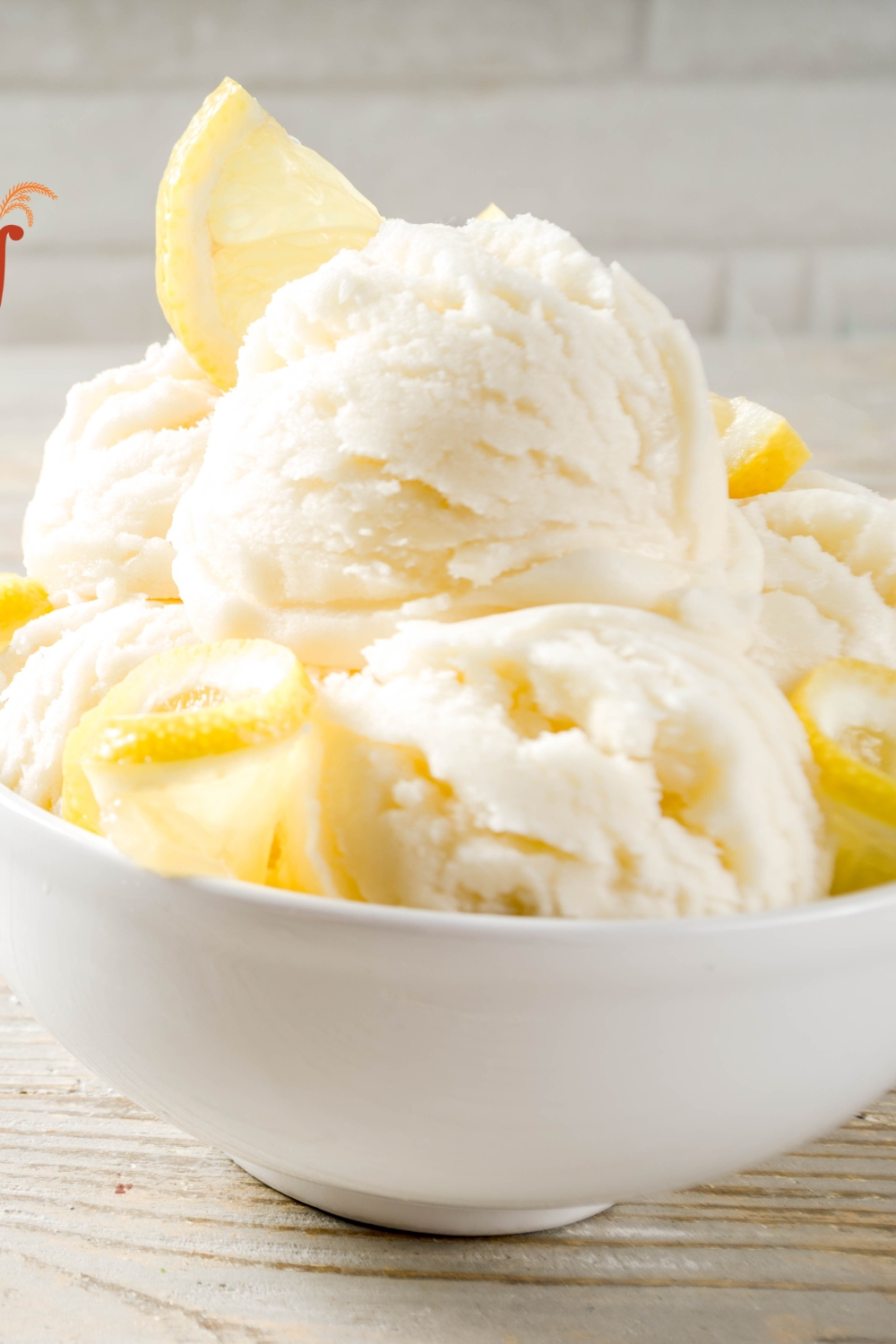 Lemon Gelato - Fruity Desserts