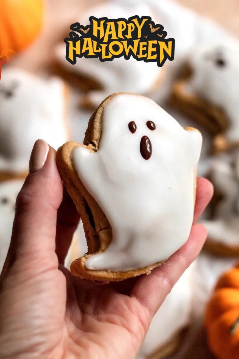 Halloween Pop Tart Ghosts - Fruity Desserts