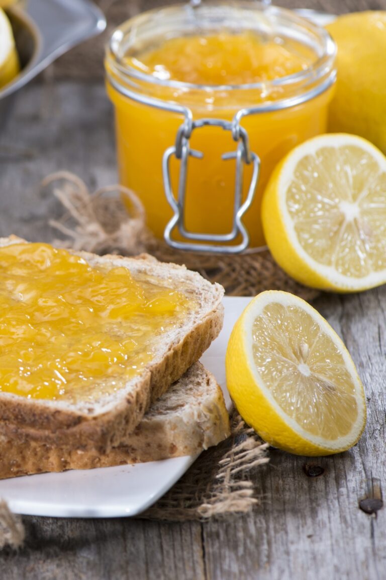 Italian Lemon Jam - Fruity Desserts