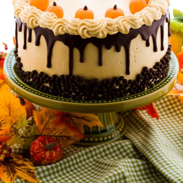 Thanksgiving Sheet Cake - Fruity Desserts