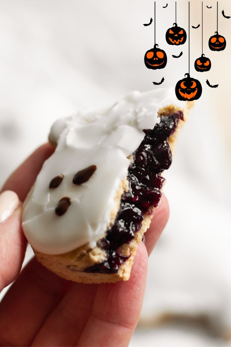 Halloween Pop Tart Ghosts - Fruity Desserts