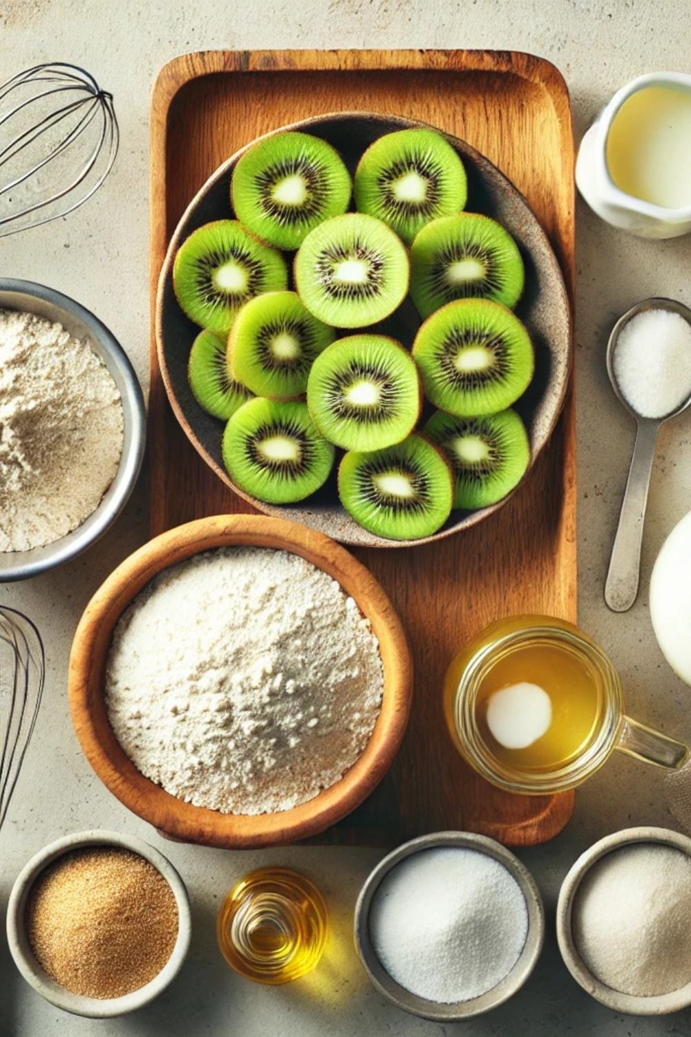 Vegan Kiwi Cake Recipe - Fruity Desserts