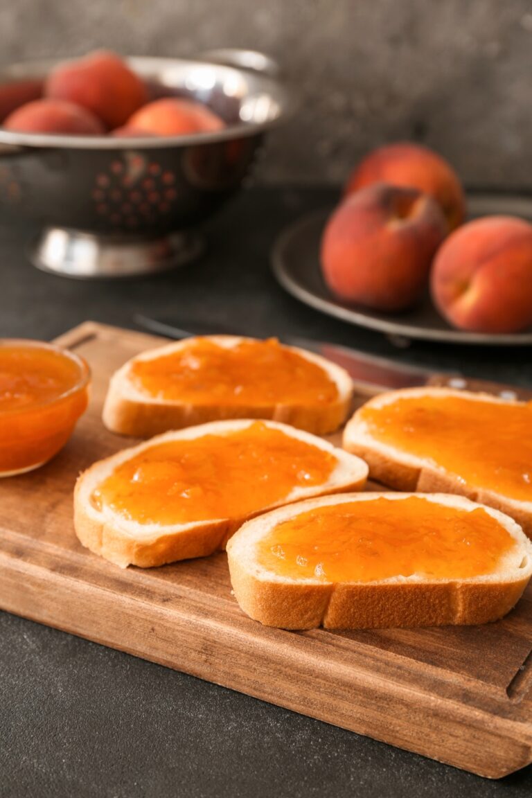 Homemade Peach Jam - Fruity Desserts