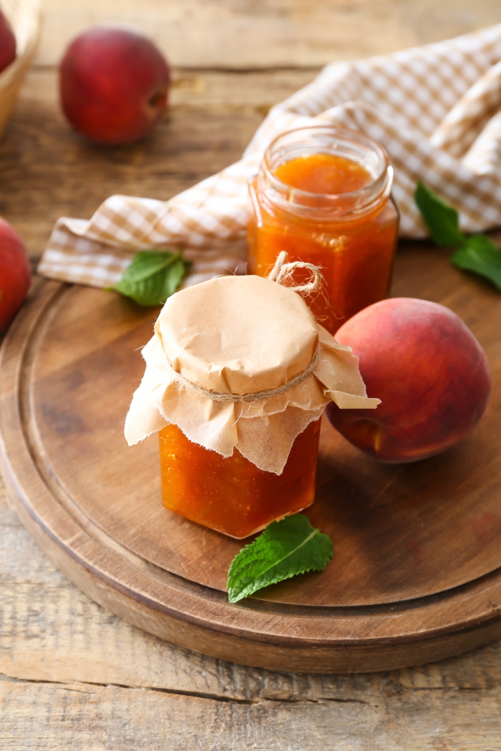 Homemade Peach Jam - Fruity Desserts