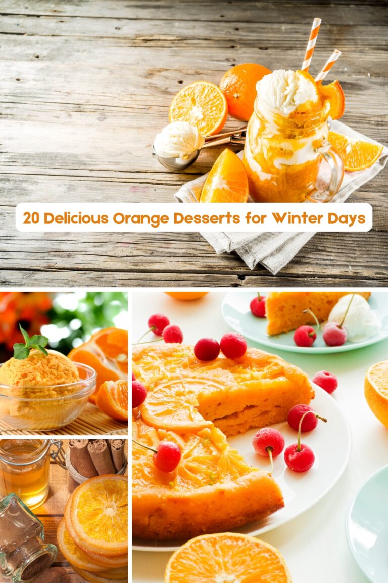 20 Delicious Orange Desserts for Winter Days - Fruity Desserts