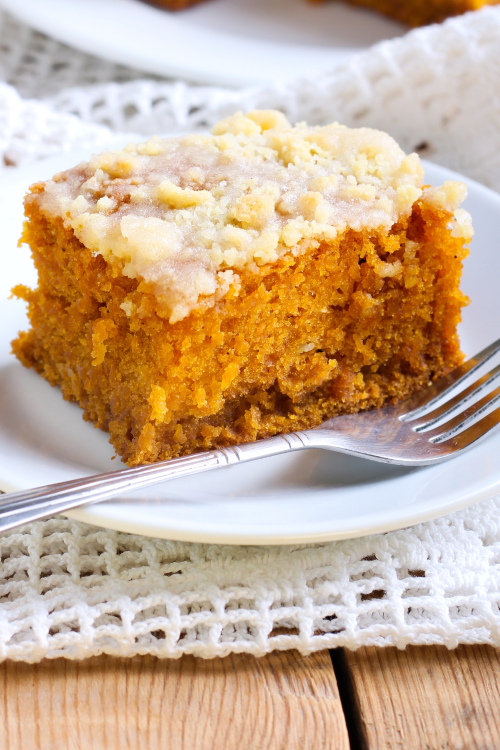 Homemade Pumpkin Danish Coffee Cake - Fruity Desserts