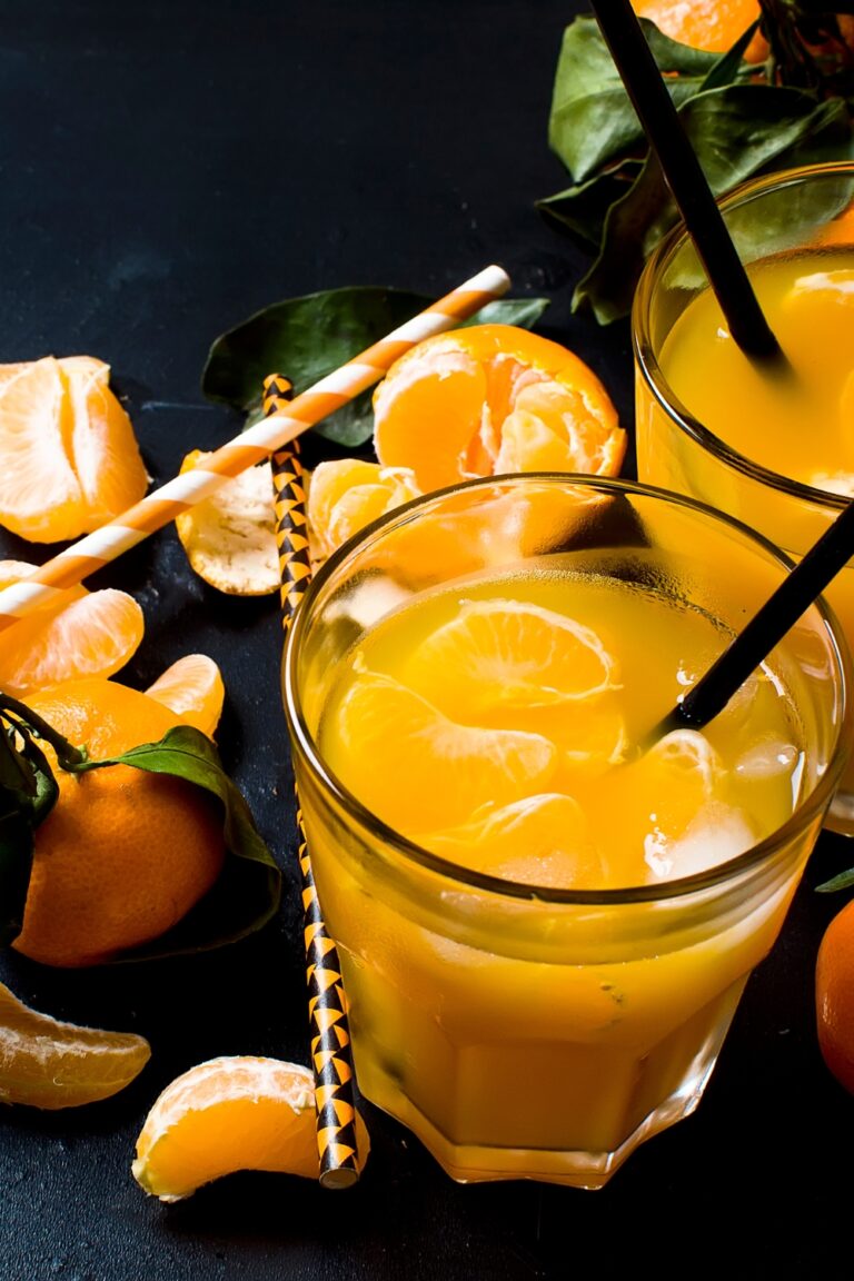Tangerines juice Recipe - Fruity Desserts
