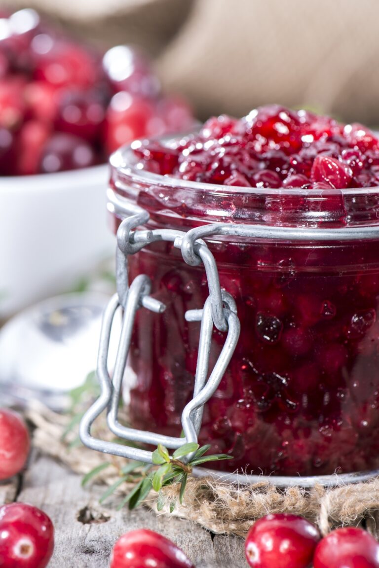 Best Cranberry Jam - Fruity Desserts
