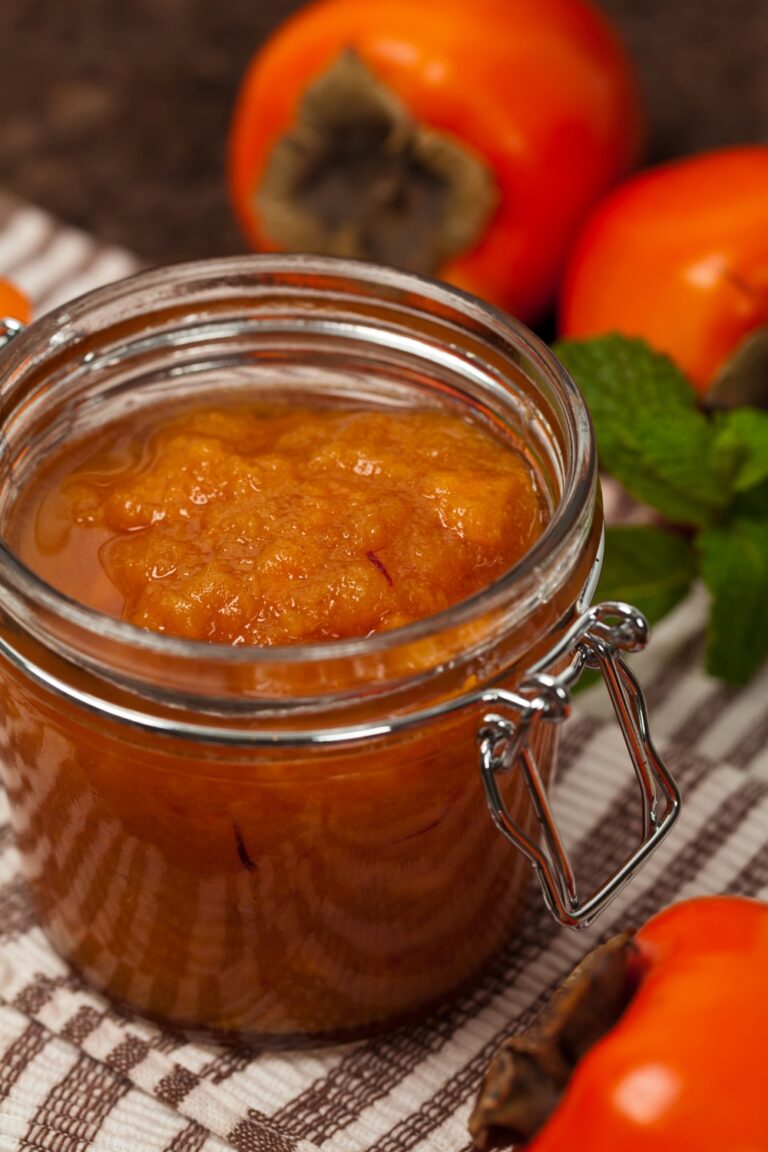 Persimmon Jam - Fruity Desserts
