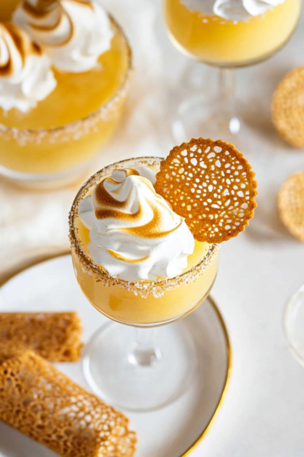 Lemon Meringue Pie Cocktail Recipe - Fruity Desserts
