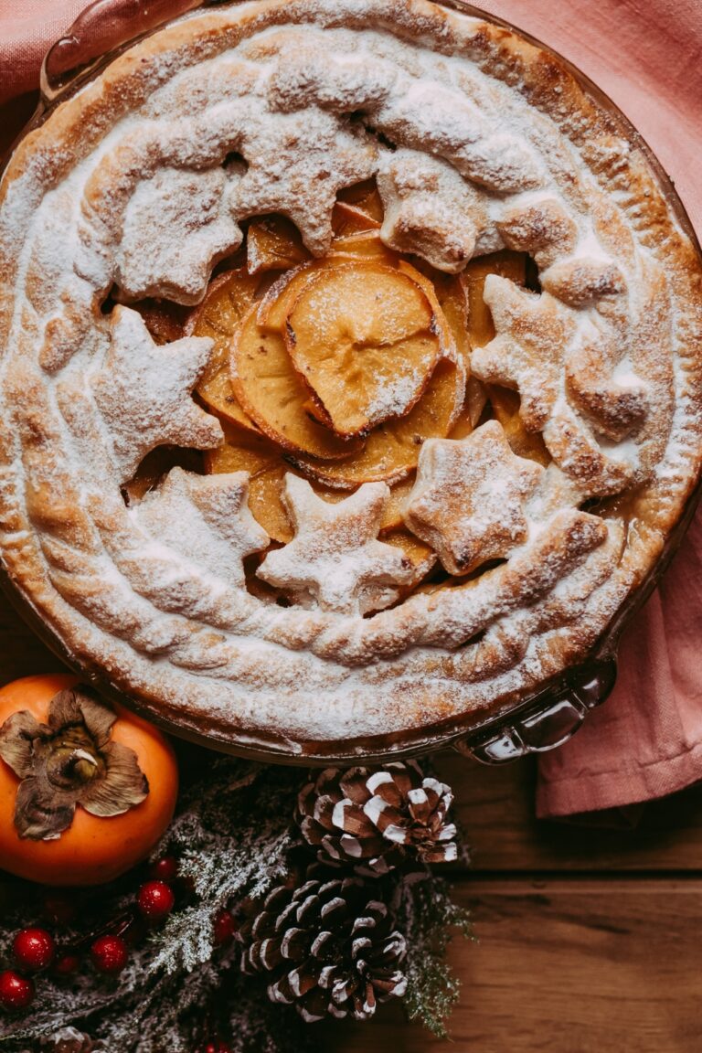 Simple Persimmon Pie Recipe - Fruity Desserts