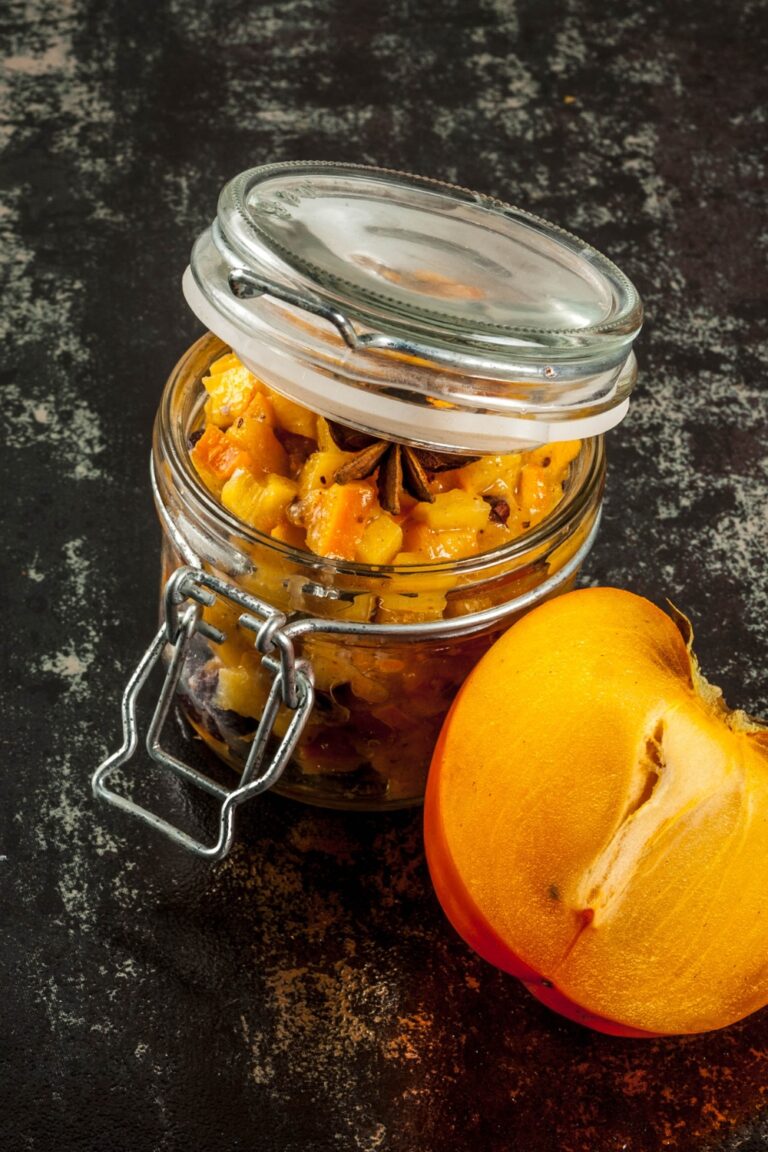 Persimmon Chutney - Fruity Desserts