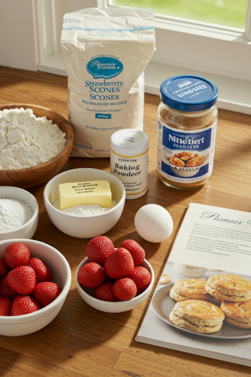 Pioneer Woman Strawberries Scones - Fruity Desserts