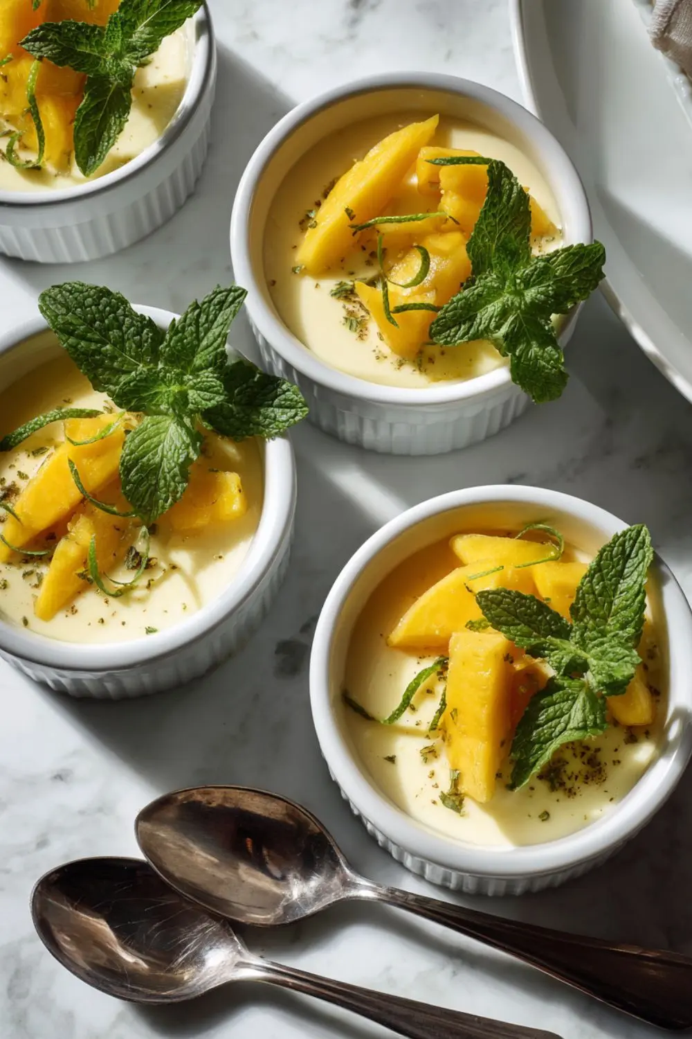 Pioneer Woman Mango Panna Cotta - Fruity Desserts