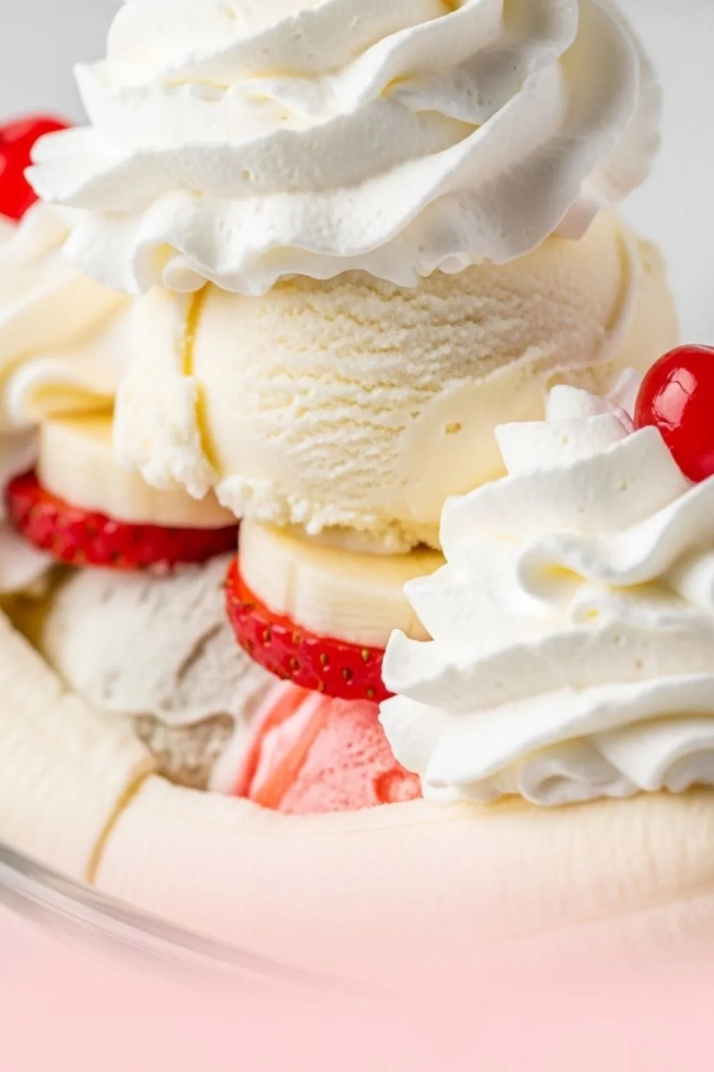 Banana Split Fluff - Fruity Desserts