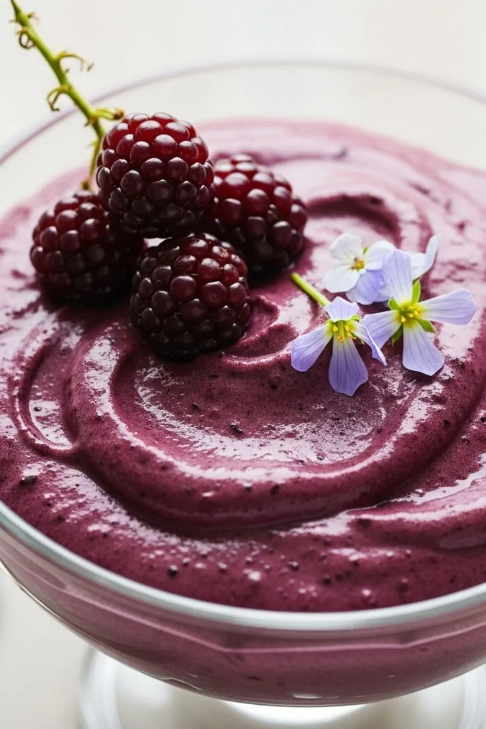 Mary Berry Wild Bramble Mousse - Fruity Desserts