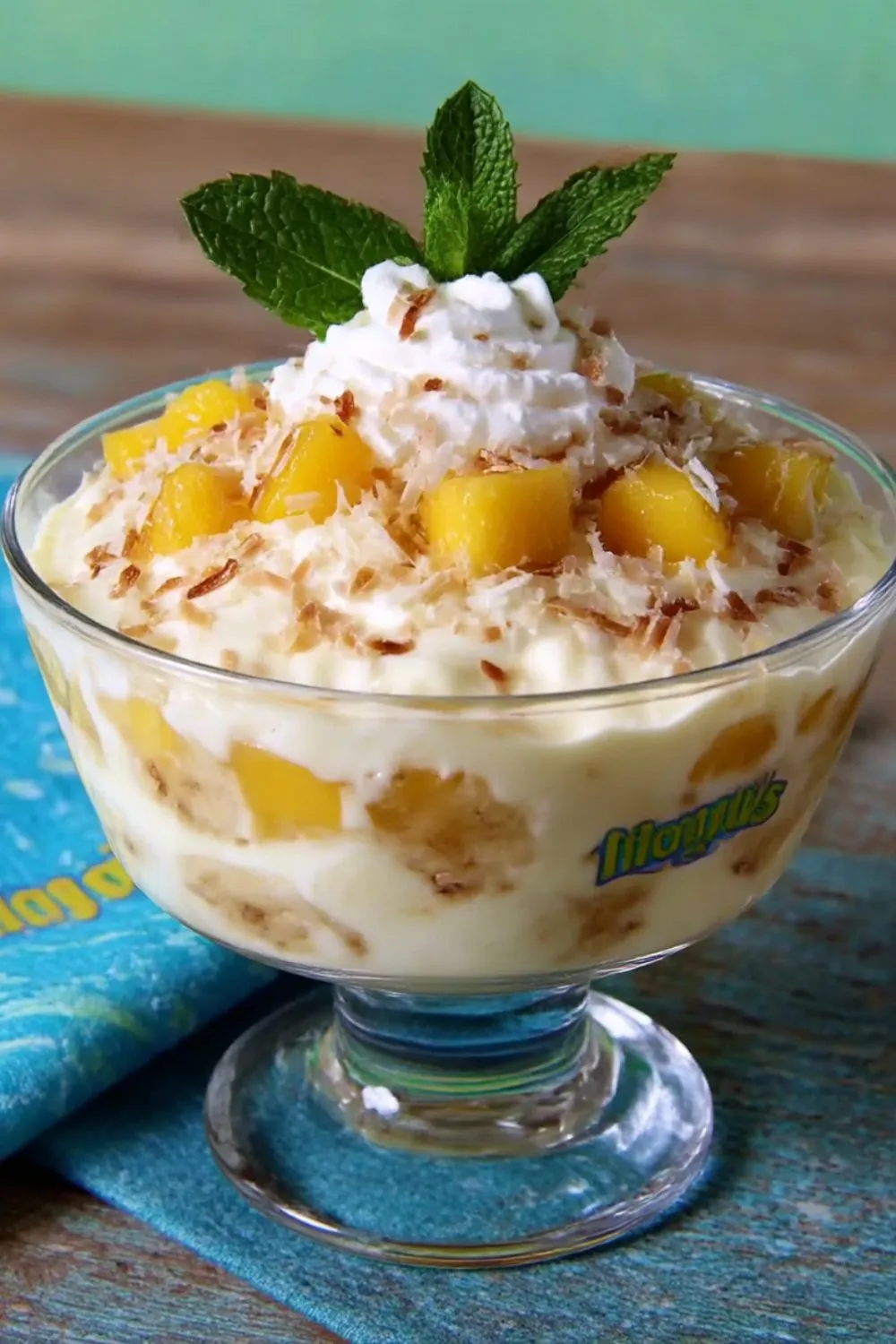 Dessert Island Parfait Recipe - Fruity Desserts