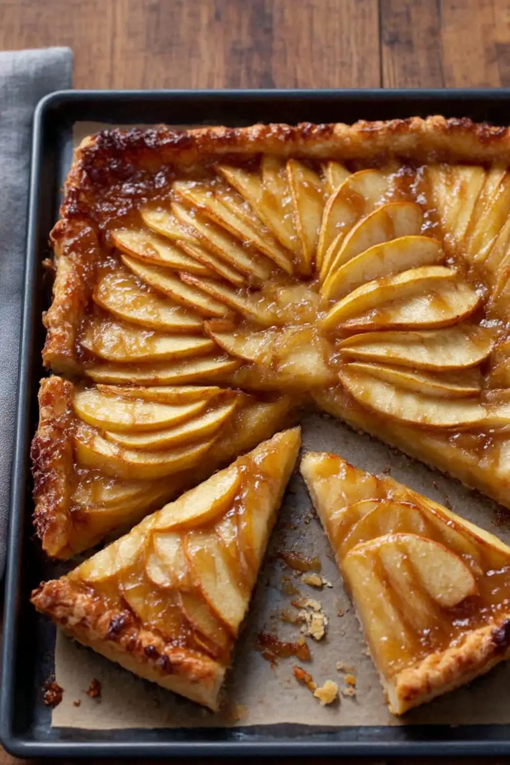 French Apple Tart Recipe - Fruity Desserts