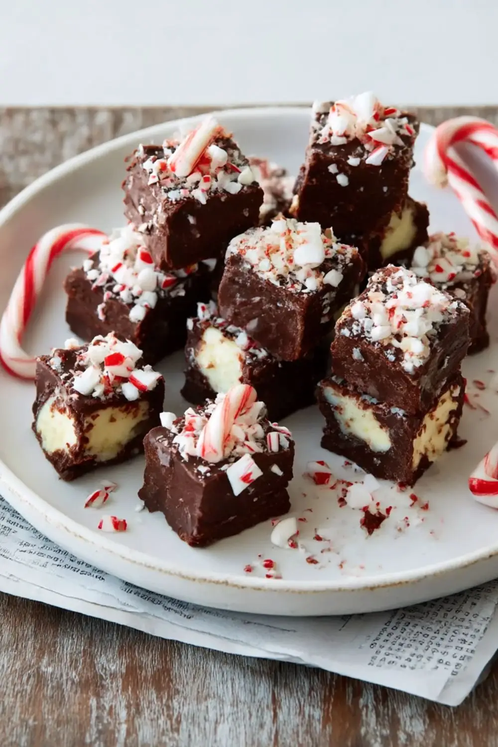 Quick and Easy Peppermint Fudge Recipe - Fruity Desserts