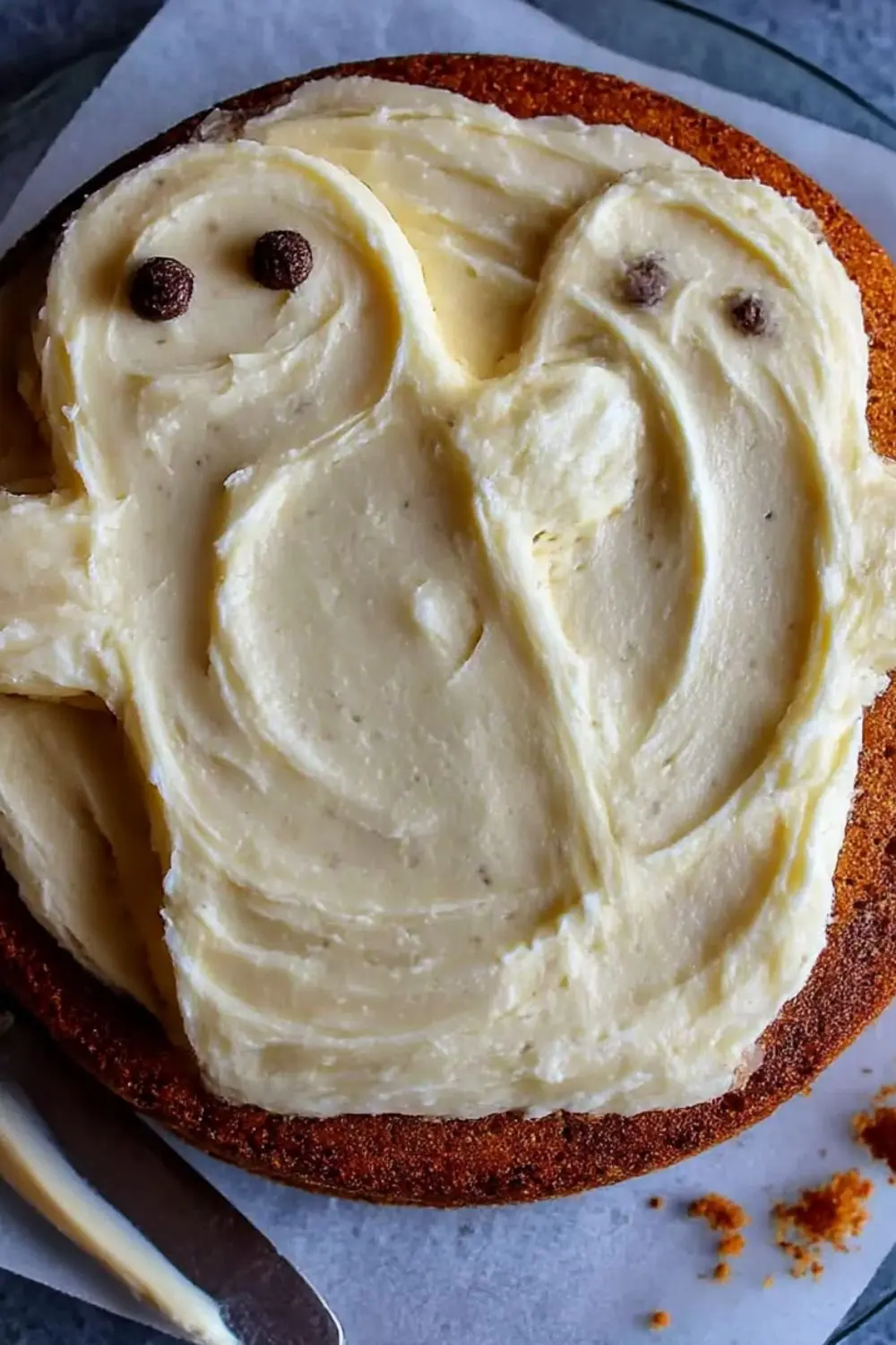 Easy Ghost Cake Recipe - Fruity Desserts